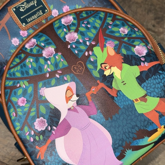 Bags | Loungefly Loungefly Disney Robin Hood Floral Mini Backpack ...